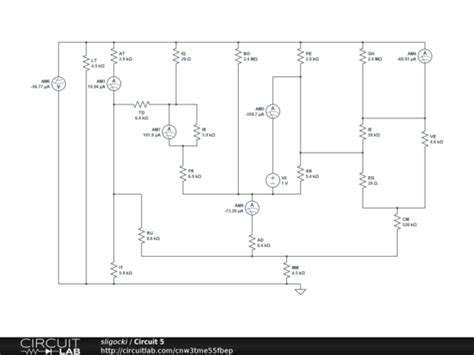 Circuit 5 CircuitLab
