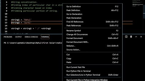 Python String Manipulation Youtube