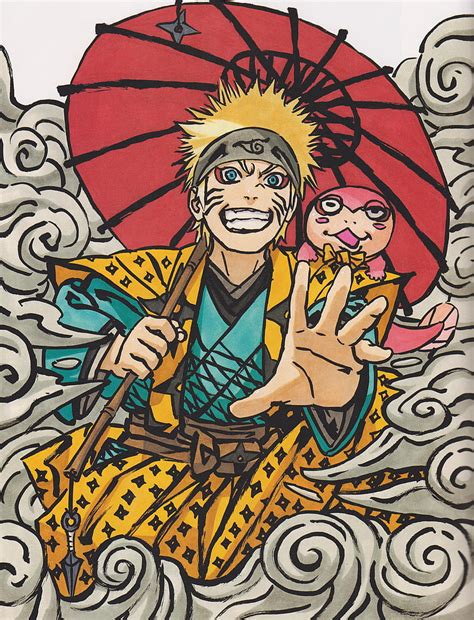 Naruto Concept Art Masashi Kishimoto