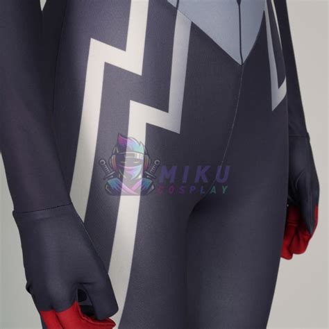The Amazing Spider Man Cindy Moon Silk Costume Mikucosplay