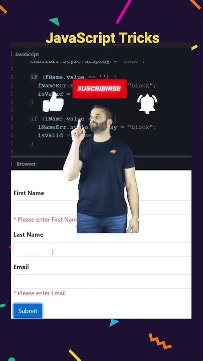 Proper Way Of Validating Empty Text Using Js Shorts Youtube