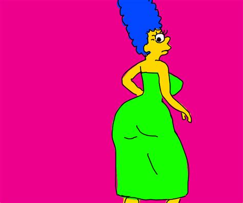 Marge On A Skateboard Drawception