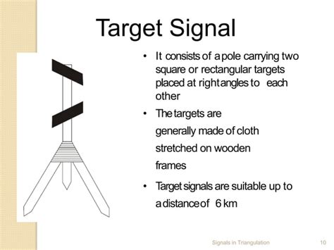 Signals In Triangulation Surveying Pptx Geography Science