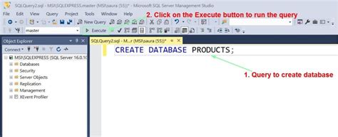 How To Create A Database In Sql Server Using Query Sql Server Guides