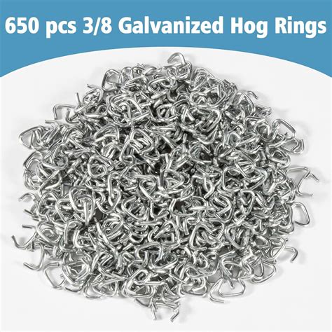 Sukh 650pcs Galvanized Hog Rings Hog Nose Rings Philippines Ubuy