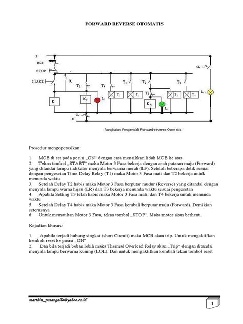 Forward Reverse Otomatis Pdf