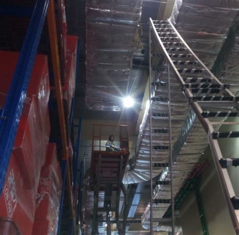 물류창고 스프링클러 헤드 증설 삼일소방건설주