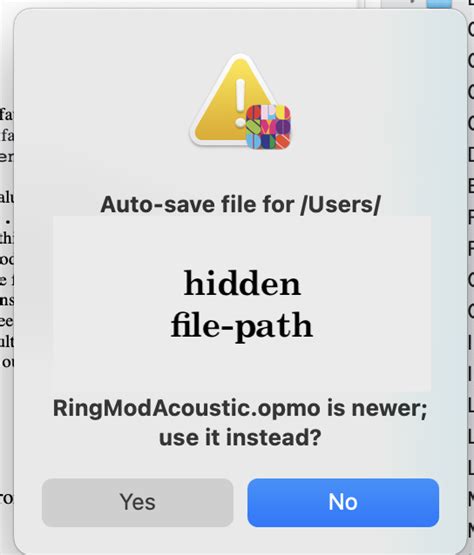 Auto Save Problems Support And Troubleshooting Opusmodus