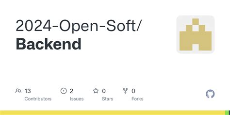 Github 2024 Open Soft Backend