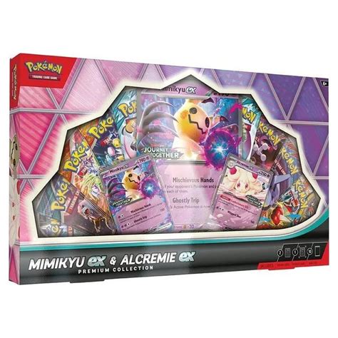 Pokemon Mimikyu Ex And Alcremie Ex Premium Collection