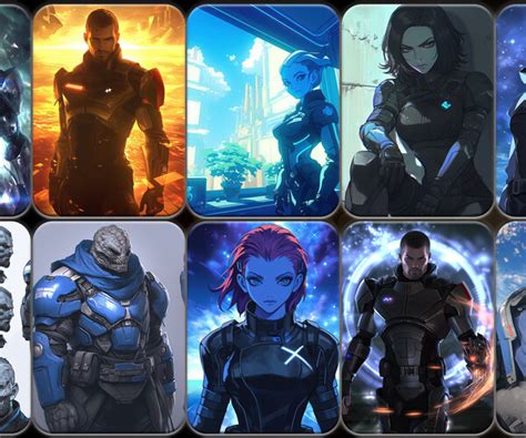 Artstation 200 Mass Effect Character Concept Reference Pack 4k V