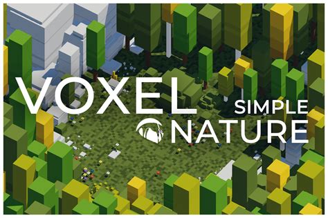 voxel simple nature 3d vegetation unity asset store