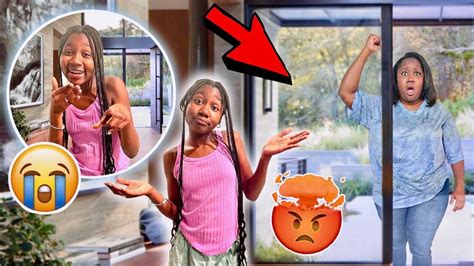 Karissa Locked Me Outside The House Youtube