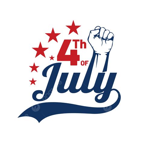 7 월 4 일 인사말 텍스트 미국 칠월 문자 새기기 Png 일러스트 및 벡터 에 대한 무료 다운로드 Pngtree