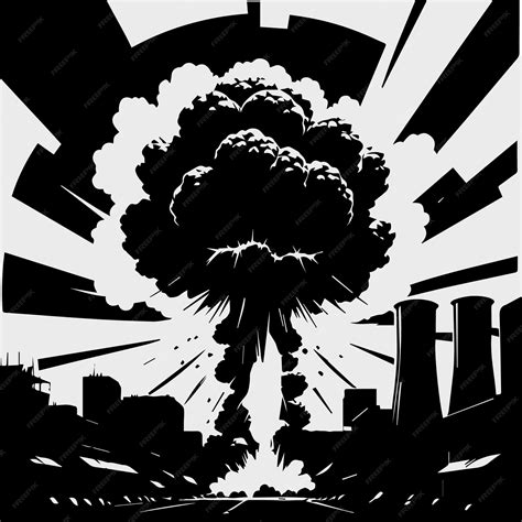 Premium Vector Vector Explosion Illustration