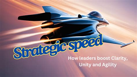 Boosting Clarity Unity And Agility Performance Equations