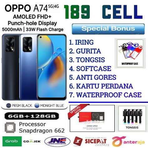 Jual OPPO A74 RAM 6 128 A54 RAM 4 64 GARANSI RESMI OPPO INDONESIA Shopee Indonesia