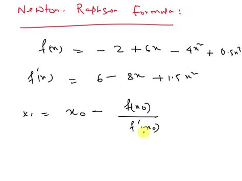 Solved 64 Determine The Real Roots Of Fx 55x4 4x2 05x A Graphically And B Using