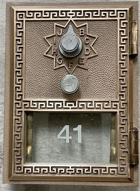 Brass Mailbox Door