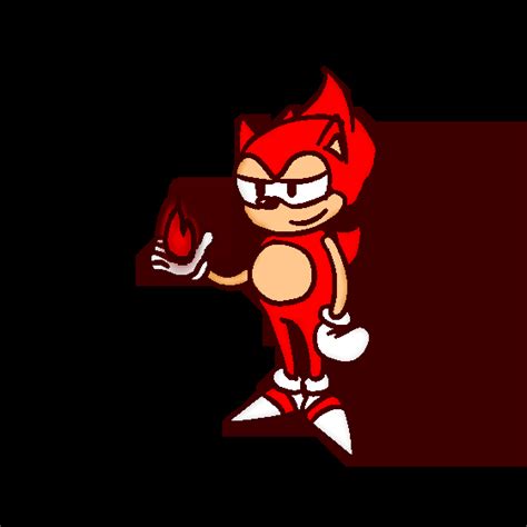 Fire Sonic By Nullfrequency On Newgrounds