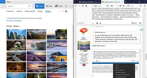 Opening Side By Side Multiple Windows Windows 10 Forums