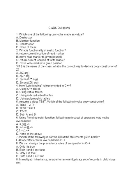 Pgdac Qb Candds Pdf Method Computer Programming Class Computer