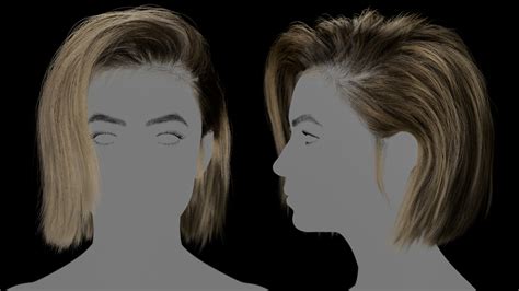 Artem Erikenov Wip Practice Creating Groom In Houdini