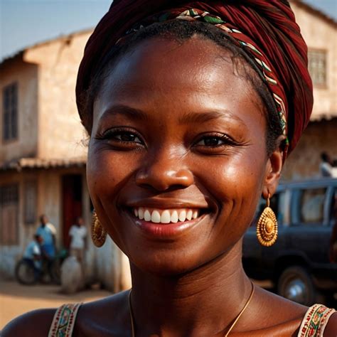 Premium Photo Angolan Woman From Angola Typical National Citizen