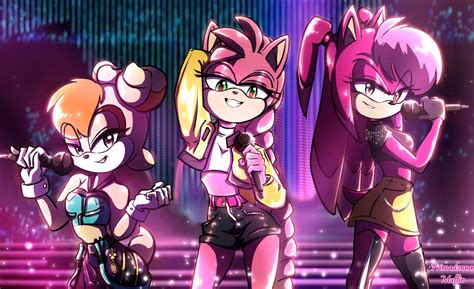 Sonic Girls K Pop Demon Hunters By Primadonnamuffin On Deviantart