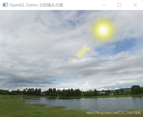 [opengl] 太阳镜头光晕效果 opengl实现镜头光晕 csdn博客