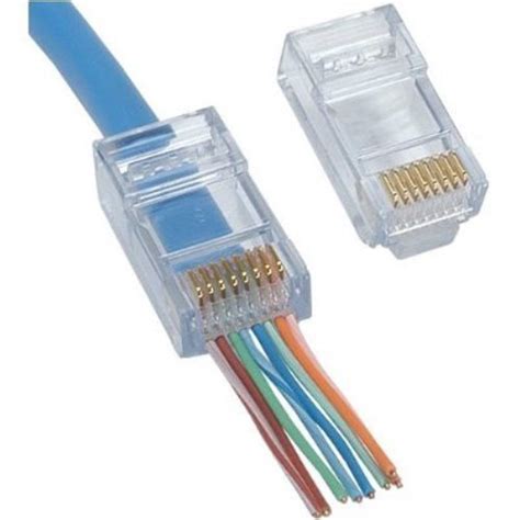 Platinum Tools 100010c Ez Rj45 Cat 6 Connectors 50pcs Kiesub