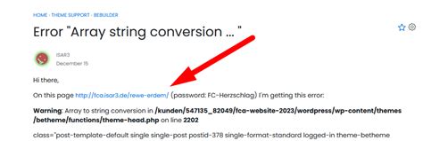 Error Array String Conversion — Betheme Support Forum
