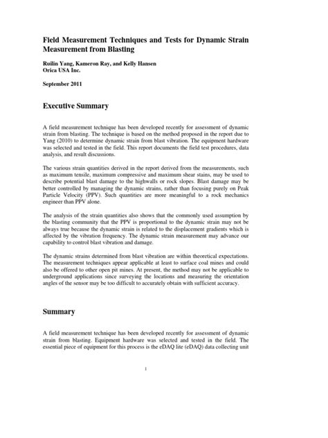 Dynamic Strain Test With Acelerometers Pdf