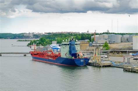 Container Loading Onto A Ship Editorial Stock Photo Image Of Business Harbor