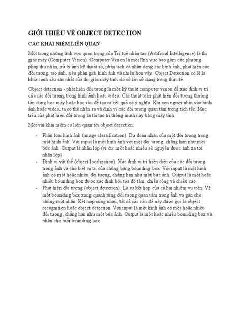 about object detection pdf