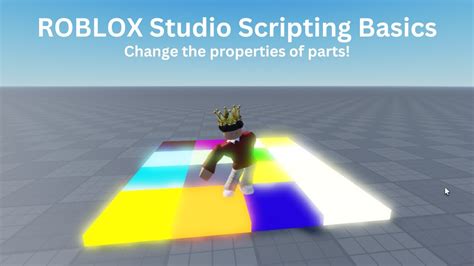 Roblox Studio Scripting Basics - YouTube