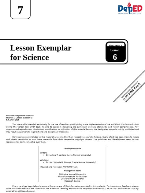 q1 le science 7 lesson 6 week 6 pdf