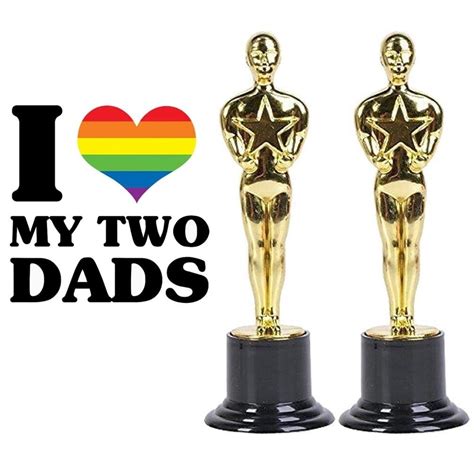 My Two Dads Trophy Award Happy Fathers Day Lgbt Novelty T 2023 Michaels