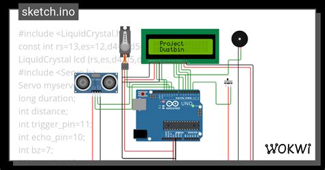 Dustbeen Proj Wokwi Esp32 Stm32 Arduino Simulator