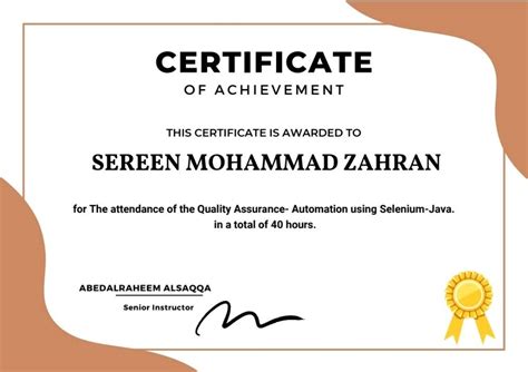 Sereen Zahran On Linkedin Automation Qualityassurance Java