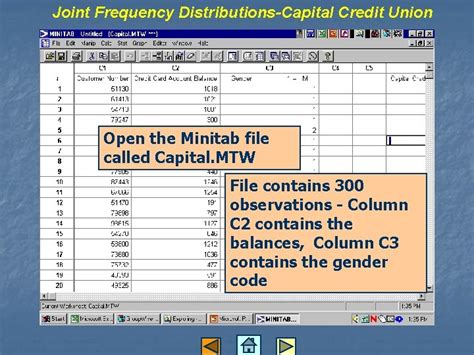 Guide to Using Minitab 14 For Basic Statistical