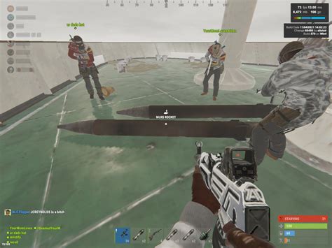 The New Mlrs Rockets Are Humongous On Ground R Playrust