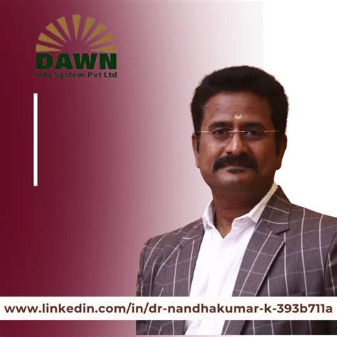 Dr Nandhakumar K On Linkedin Startupsupport Visionsetting