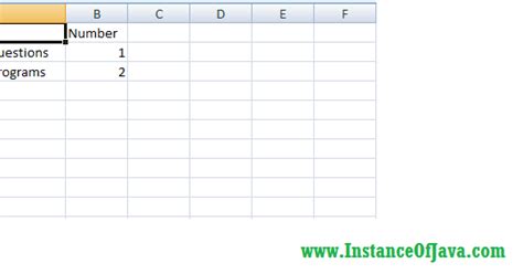 How To Create Csv File In Java Using Filewriter Instanceofjava