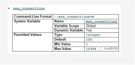 mysql 默认最大连接数是多少？（更改链接数） mysql maxreconnects默认值 csdn博客