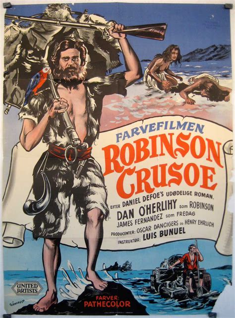 Aventures De Robinson Crusoe Les Movie Poster Robinson Crusoe