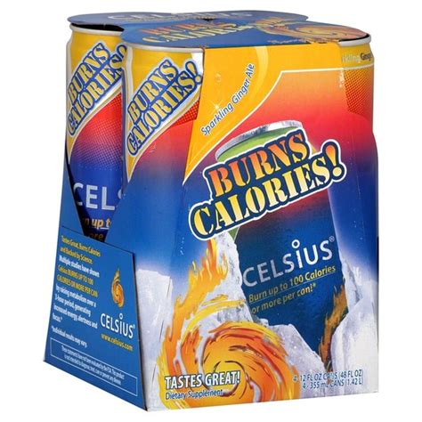Celsius Sparkling Ginger Ale 4 Each Delivery Or Pickup Near Me