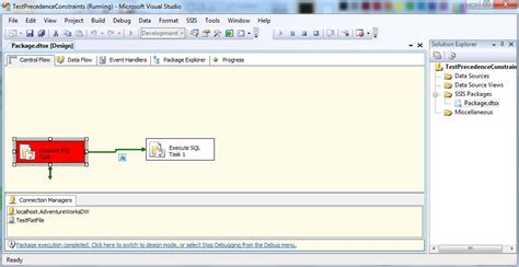 Constraint Or Expression Option In Ssis Precedence 2008 R2 Msbi Guide
