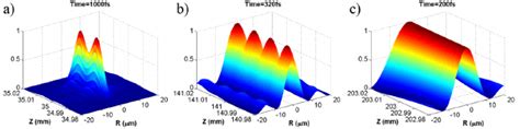 Movies Of The Spatio Temporal Time Evolution Of The Instantaneous