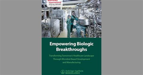 Bioprocess International On Linkedin Transforming Healthcare Landscapes Through Microbial Based
